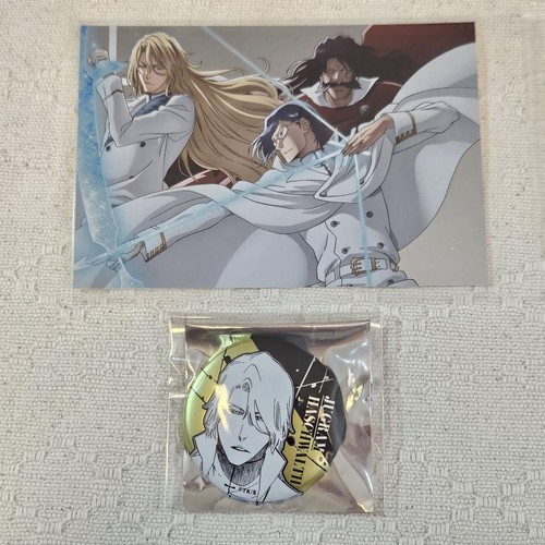 Bleach Ugram Hashwald Pin Badge & Postcard Set Waterproof Double-Sided ...