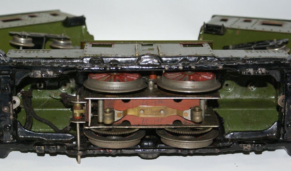 Vintage Prewar IVES Standard Gauge 3241 Engine w/ 171 & 173 Passenger ...