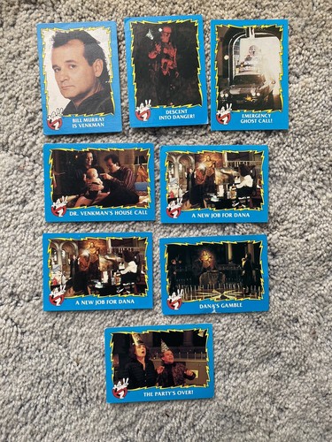Ghostbuster 2 Trading Cards Lot of 8 cards | eBay