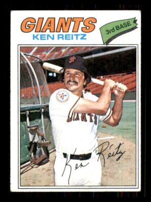 1977 Baseball Topps Ken Reitz San Francisco Giants #297 | eBay
