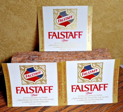 Falstaff Beer Label's ... 3 Lot | eBay