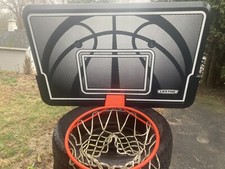 Spalding 80348 48" Eco-composite Basketball Backboard and Rim Combo for ...