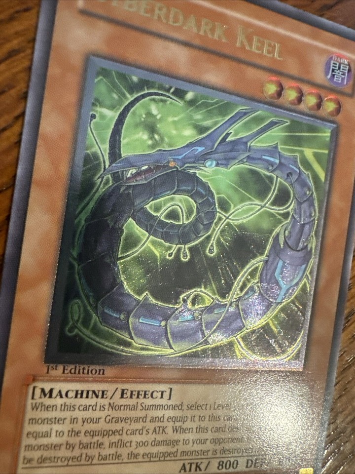 Yugioh Cyberdark Keel CDIP-EN003 Ultimate Rare 1st Edition VLP | eBay