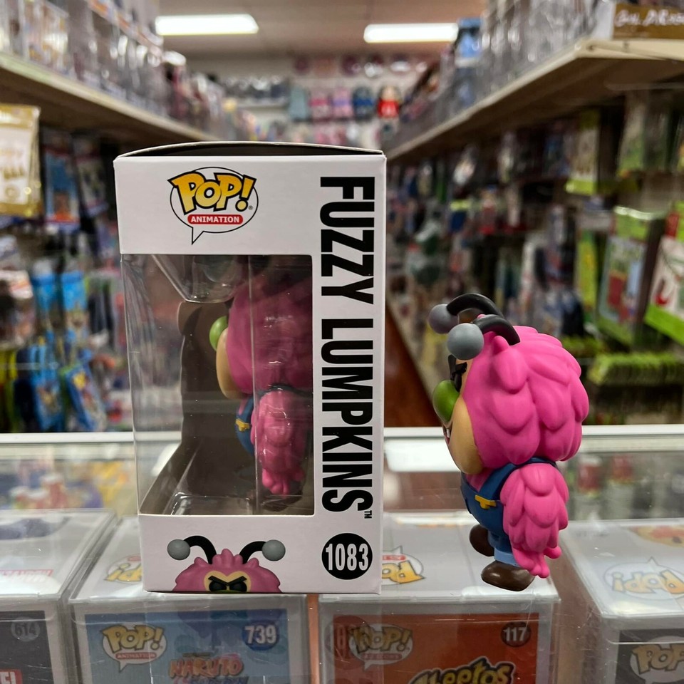 Funko Pop! POWERPUFF GIRLS FUZZY LUMPKINS Vinyl Figure with protector ...