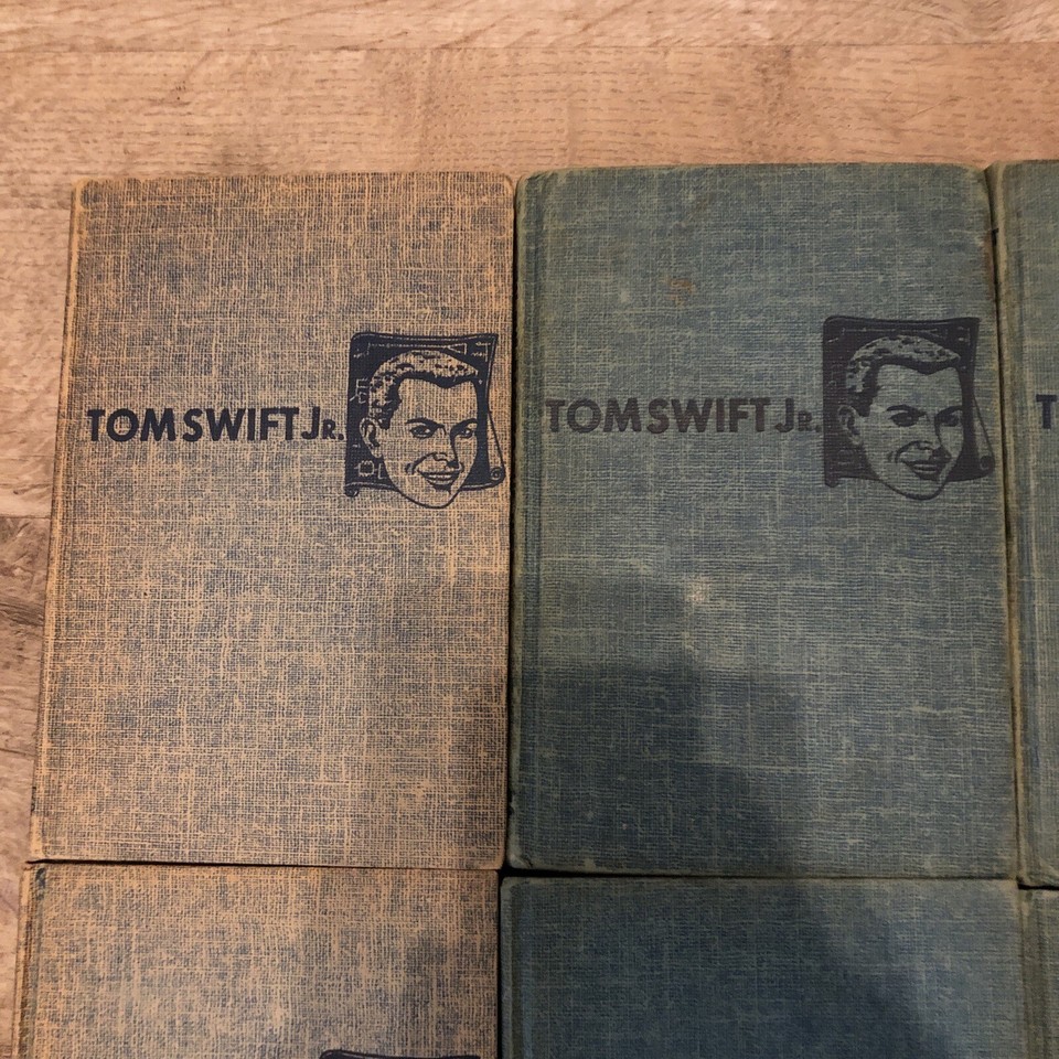 Lot of 12 TOM SWIFT Jr. Grossett & Dunlap Hardcover Books by Victor ...