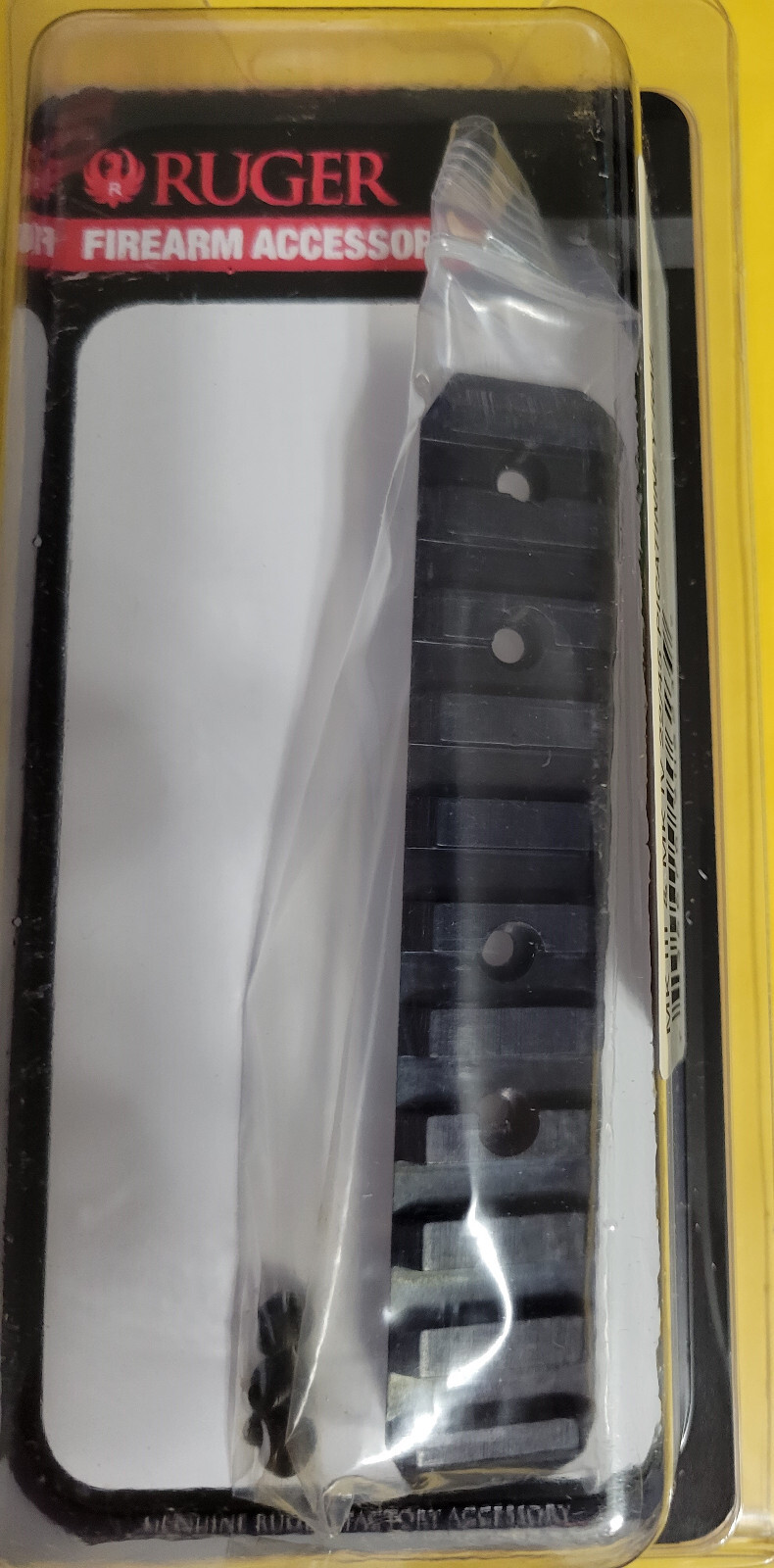 Ruger Mark III, Mark IV, & 22/45 Scope Base 1913 Style Picatinny Rail ...