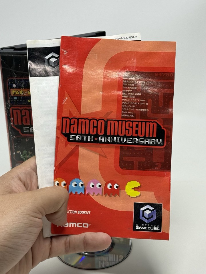 Namco Museum 50th Anniversary (No Scratches) for Nintendo GameCube *GC ...