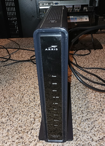 ARRIS Touchstone TG2472G Cable Voice Gateway Modem 24x8 DOCSIS 3.0 ...