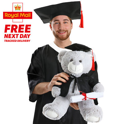 GRADUATION LARGE TEDDY BEAR GIFT HOLDING CERTIFICATE UNIVERSITY ...