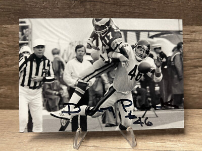 Doug Plank Chicago Bears Hand Signed 4x6 Photo TC46-1898 | eBay