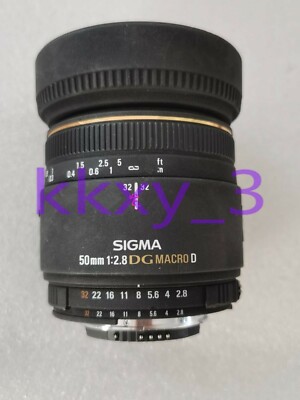 1 PCS SIGMA 50mm 1:2.8DGMACRO D lens in good condition | eBay