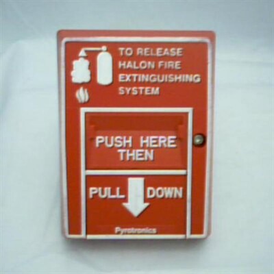 Siemens (Pyrotronics) MH-501 Pull Station Manual D-Action Indoor Agent ...