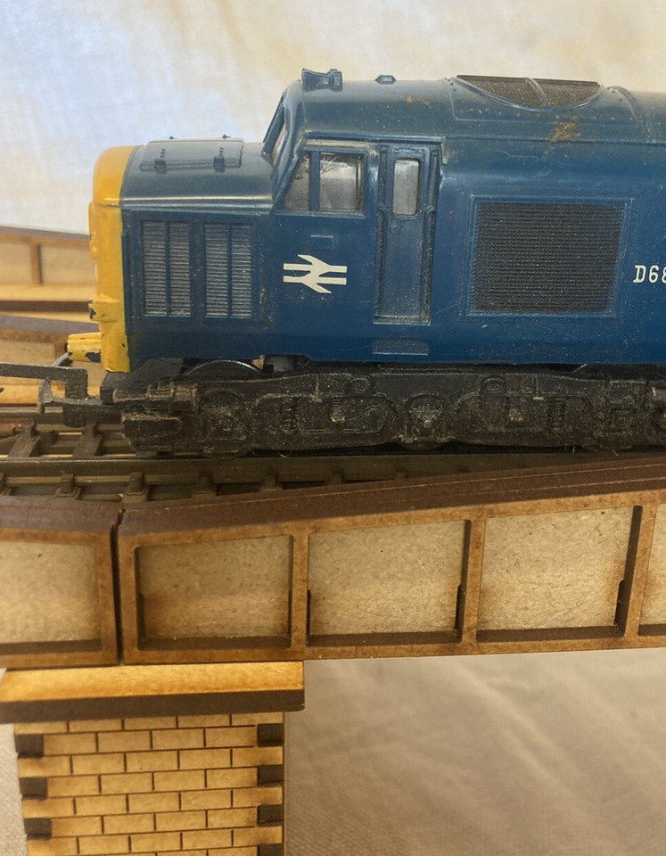 600mm Steel Plate Bridge Model Kit. Brick Supports. Railway . OO/HO ...