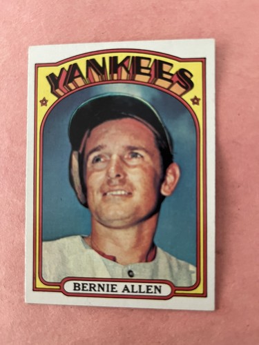 1972 Topps #644 New York Yankees Bernie Allen NRMT CONDITION. | eBay