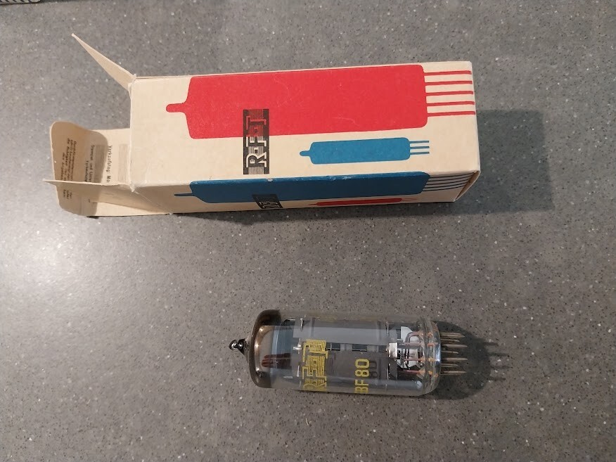 LOT of 12 x NOS RFT EBF80 tubes in one sale (item 79-1 & 2) | eBay