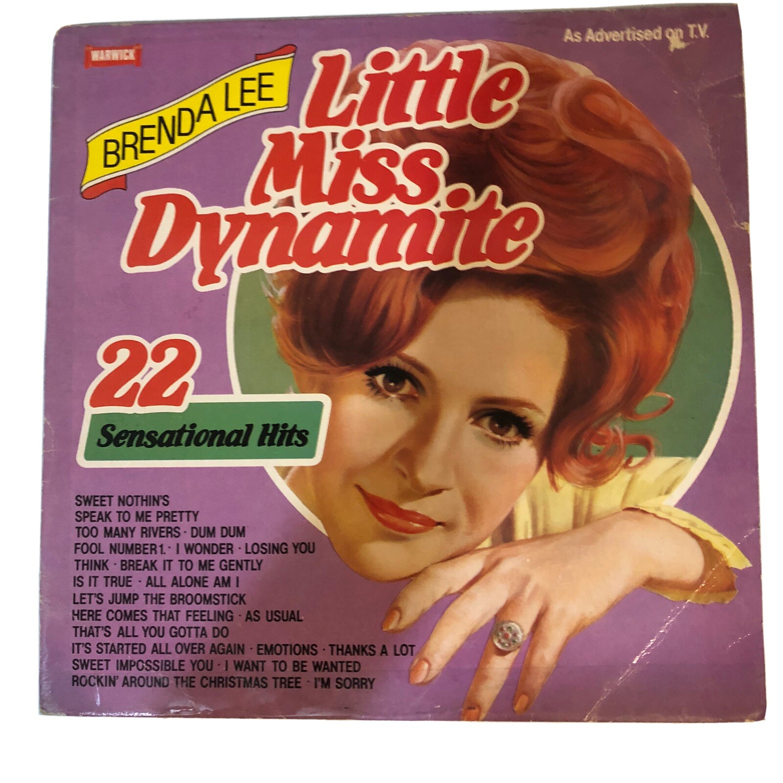 Brenda Lee – Little Miss Dynamite 1980 Warwick LP Pop Rock VG+ | eBay