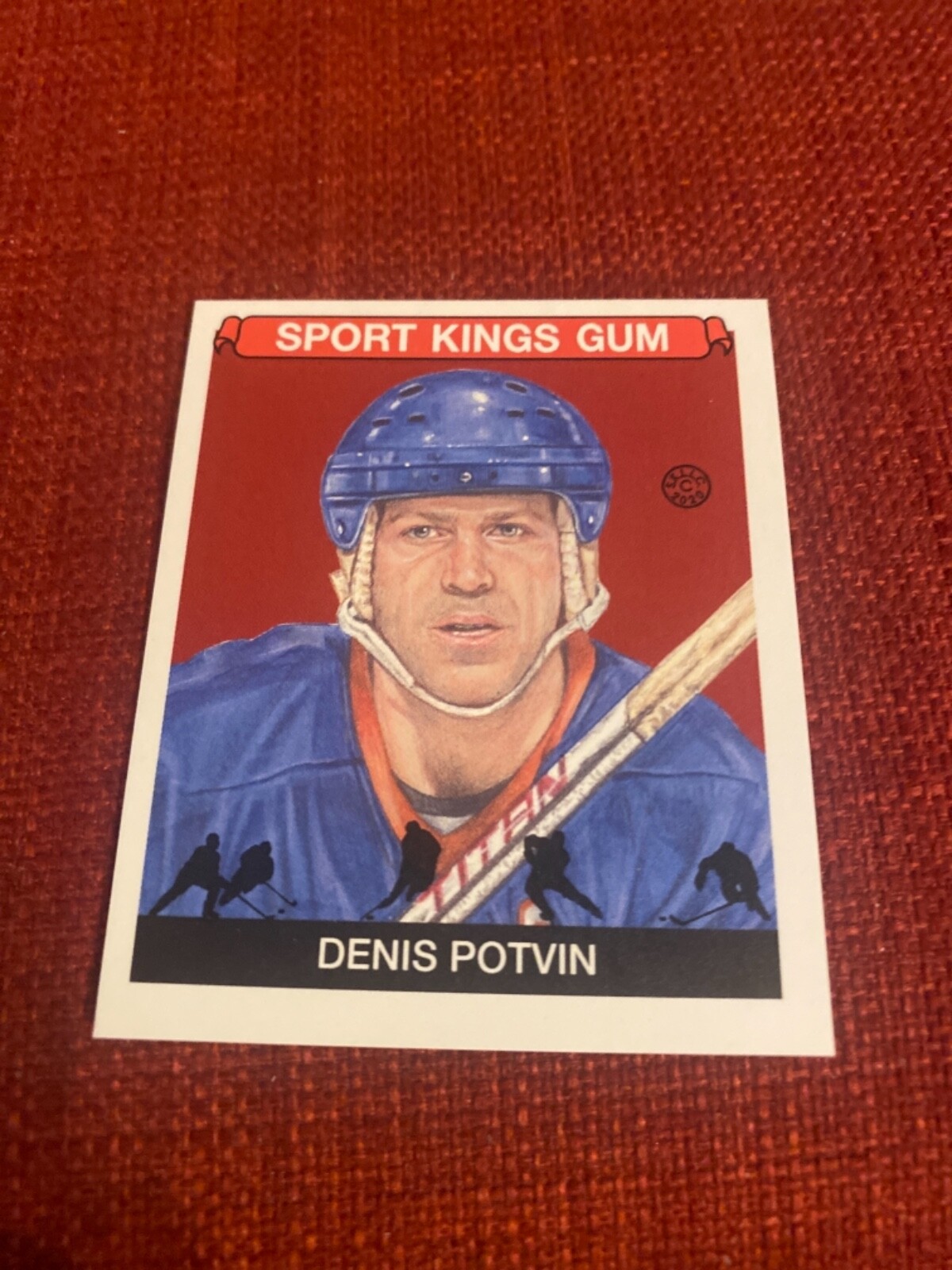 Denis Potvin 2020 sport kings mini gum 1/1 1 of 1 | eBay