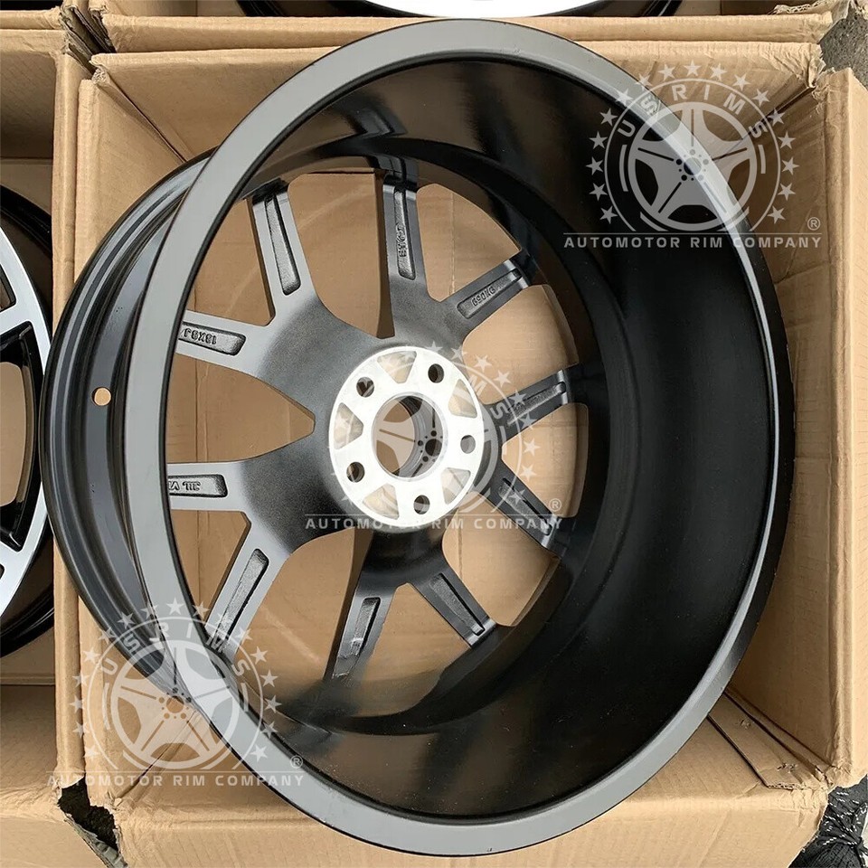 1PC CUSTOM 19" BLACK STYLE WHEELS RIMS FITS FOR VOLVO V60 S60 POLESTAR ...