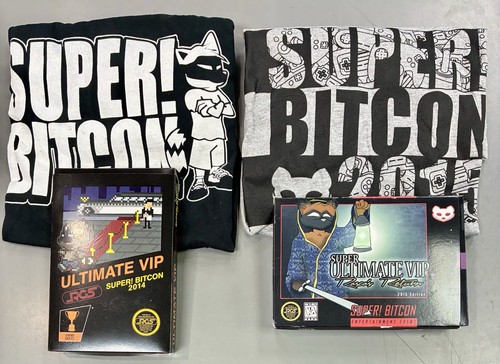 SÚPER BIT CON Oklahoma City Convention 2014/2015 SWAG NES & SNES w/T ...