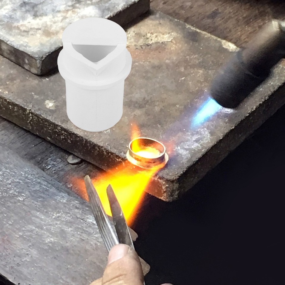 Crucible Metal Melting Kit Ceramic Crucibles for Handheld Smelting ...