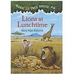 Lions at Lunchtime (Magic Tree House #11) by Mary Pope Osborne ...