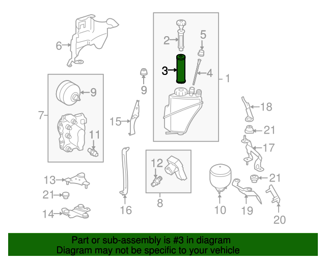 Mercedes-Benz Hydraulic Self Leveling Oil Filter Genuine A0031846101 X2 ...