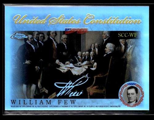 2006 Topps Chrome Refractor William Few Will Fenton #SCC-WF | eBay