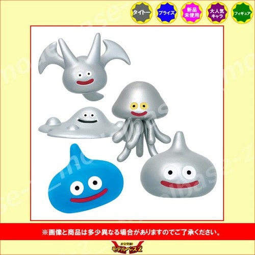 dragon quest slime mini figure Capsule toy silver | eBay