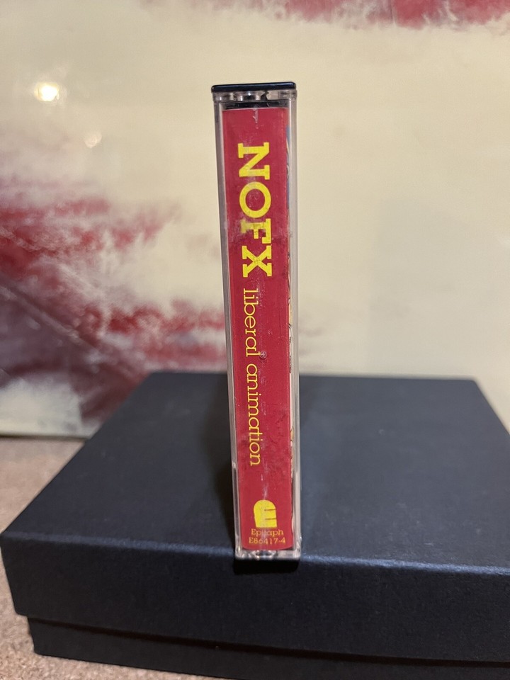 Nofx Liberal Animation 1991 Cassette Tape Epitaph Records RARE ...