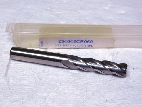 Controx HSSCO Corner Radius End Mill 3/8”Dia .060” Radius 1.5”LOC ...