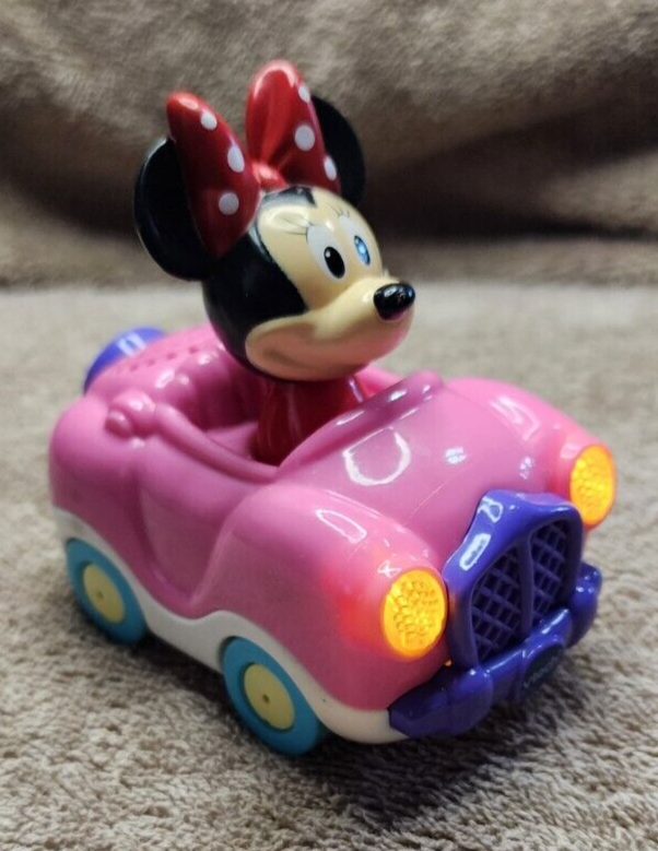 Vtech Minnie Mouse In A Convertible Talking, working | eBay