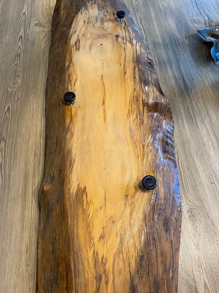 Large Live Edge Rustic Sycamore Charcuterie Board Highly Figured ...
