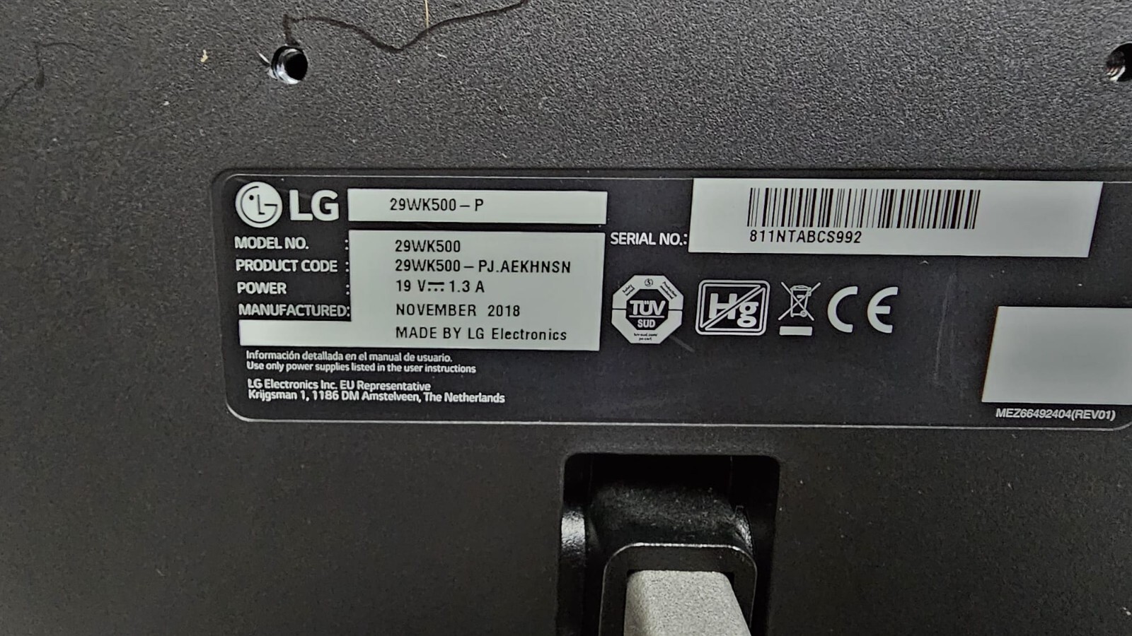 LG 29WK500-P 29 UltraWide HDMI IPS LED PC COMPUTER GAMING Monitor HDMI ...