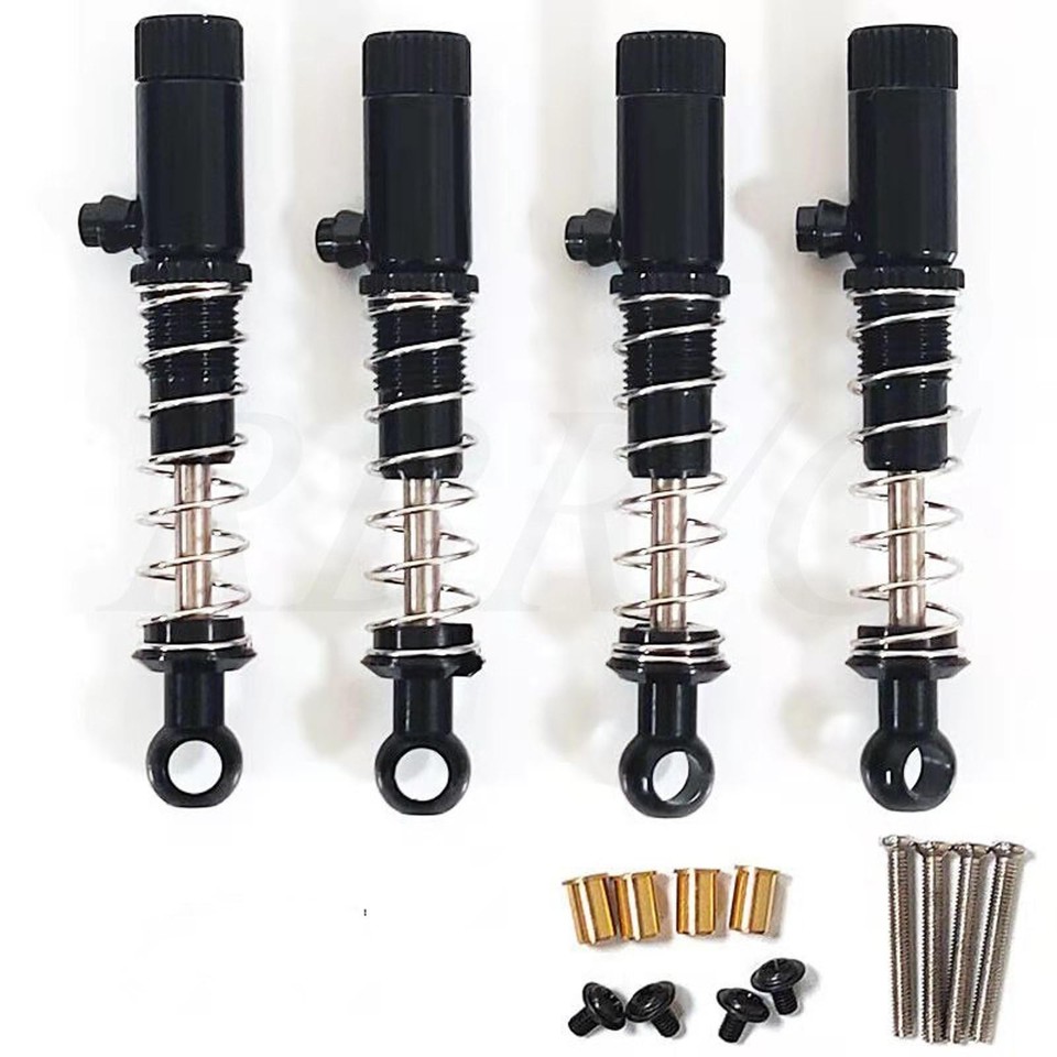 Black Shock Absorber Damper For WPL C24 C34 C44 MN D91 MN45 MN96 MN99 ...