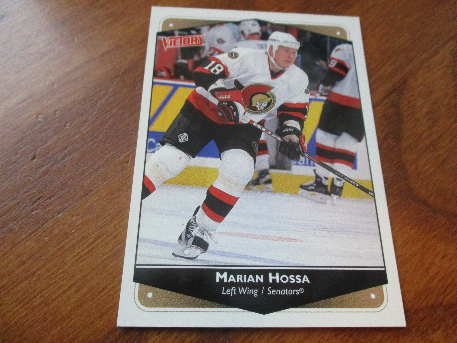 MARIAN HOSSA (ottawa senators) 1999/00 upper deck victory card #200 nr ...