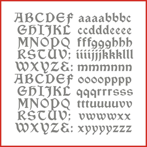 Sticky Back Vinyl Letters Calligraphy Alphabet 15/20/25/30/40mm signs ...