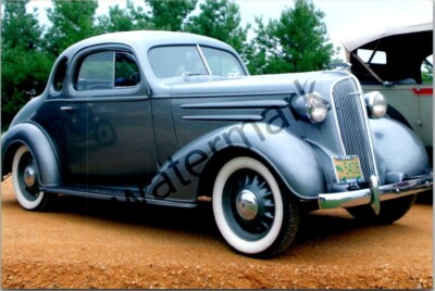 Original Photo 1936 Chevrolet Master DeLuxe Coupe Classic Car 4x6 | eBay