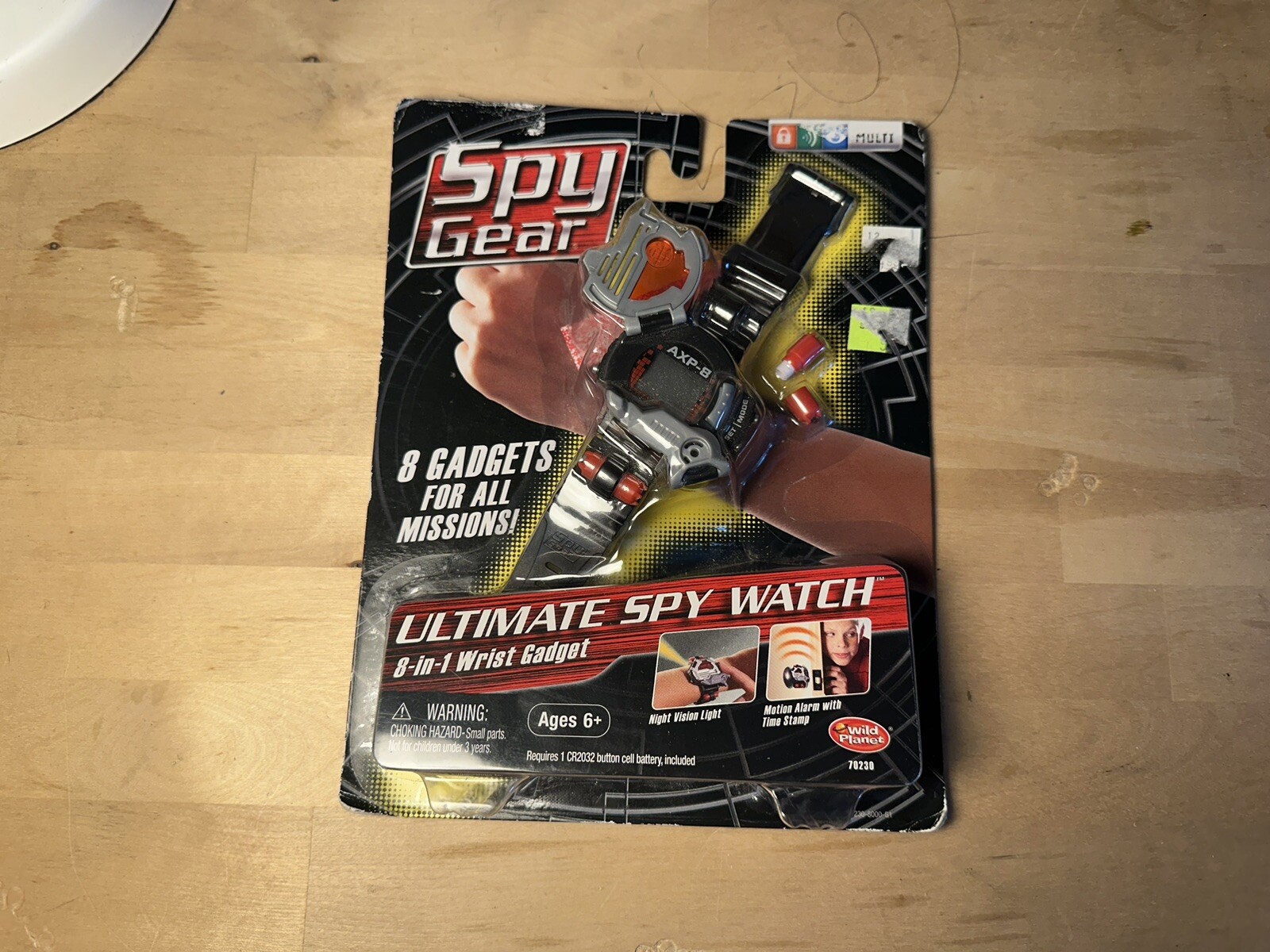 2007 Wild Planet Spy Gear Ultimate Spy Watch 8 in 1 Wrist Gadget New In ...