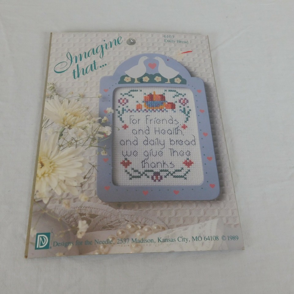 Designs For The Needle Imagine That Daily Bread Counted Cross Stitch ...