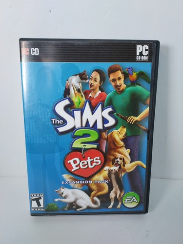 The Sims 2 Pets PC Game Expansion Pack 2006 2 Disc Set Great Condition ...