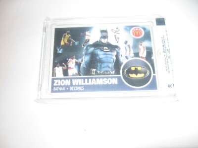 "ZION WILLIAMSON" '19 -BATMAN- ROOKIE CARD -Sealed -Numbered -MINT! | eBay