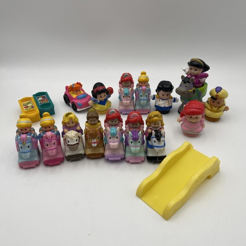 Fisher-Price Little People Disney Princess Klip Klop Horse Lot of 9 ...