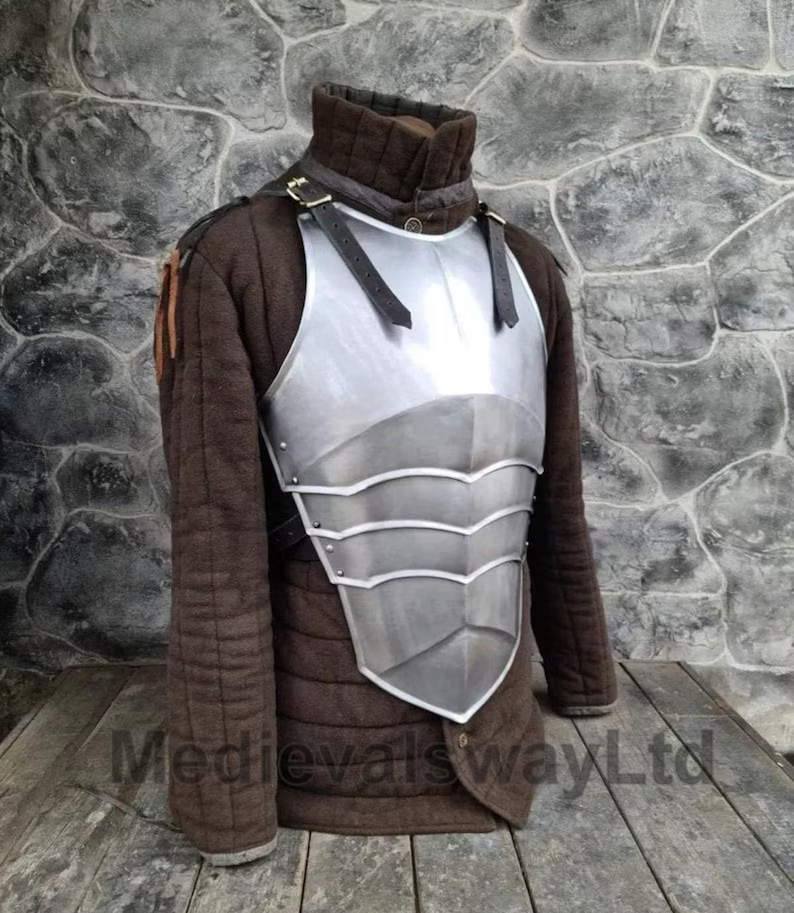 Chestplate Steel Gladiator Cuirass Armor Roman Body Fantasy Gladiator ...