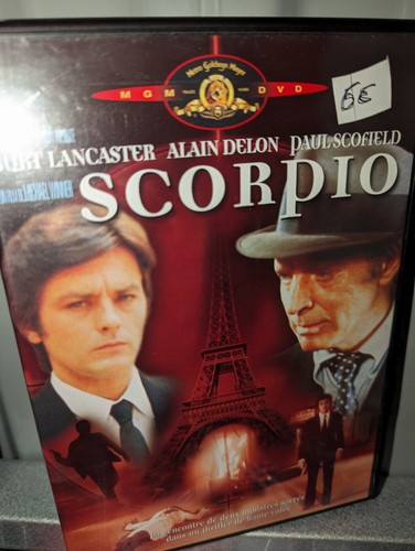Scorpio dvd Alain Delon Burt Lancaster Thriller | eBay