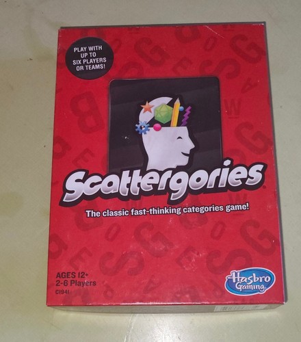 Scattergories Board Game Hasbro Excellent Condition | eBay Australia
