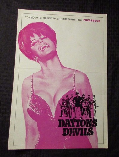1968 Dayton's Devils PRESSBOOK 11x17 VG+ 8p Leslie Nielsen, Lainie Kazan | eBay