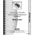 Massey Ferguson 34 Industrial Loader Attachment Parts Manual MH-P-MF34 ...