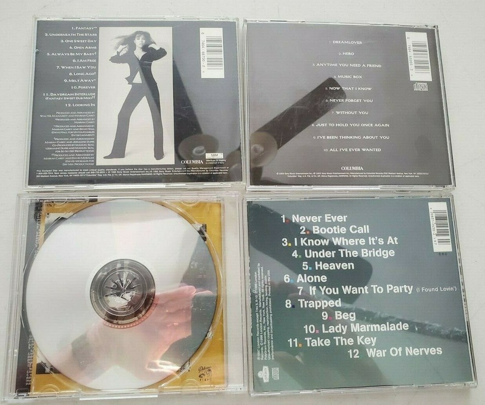 Mariah Carey All Saints and Heavy Rhyme lot of 4 CDs | eBay
