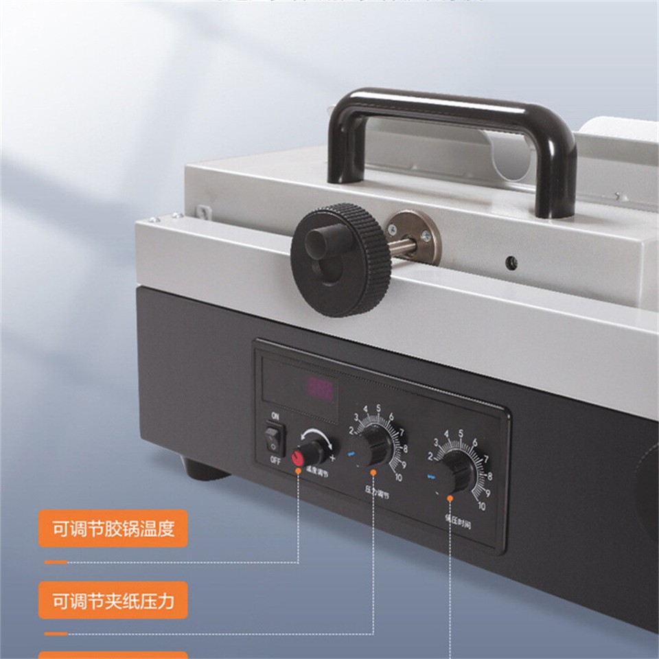 Digital 320mm Desktop Perfect Binding Machine Book Binder Semi ...