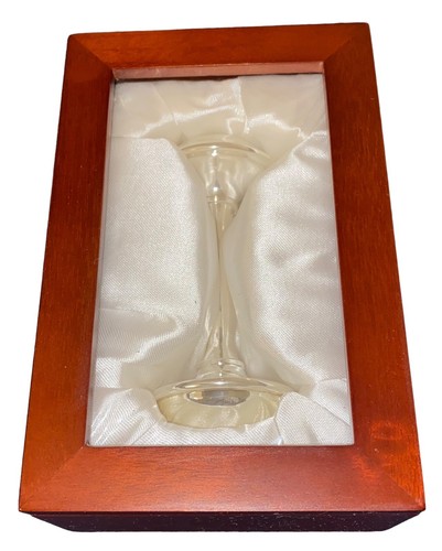 Stephan Baby Satin Lined Keepsake Box w/ 4” Silver Plated Keepsake ...